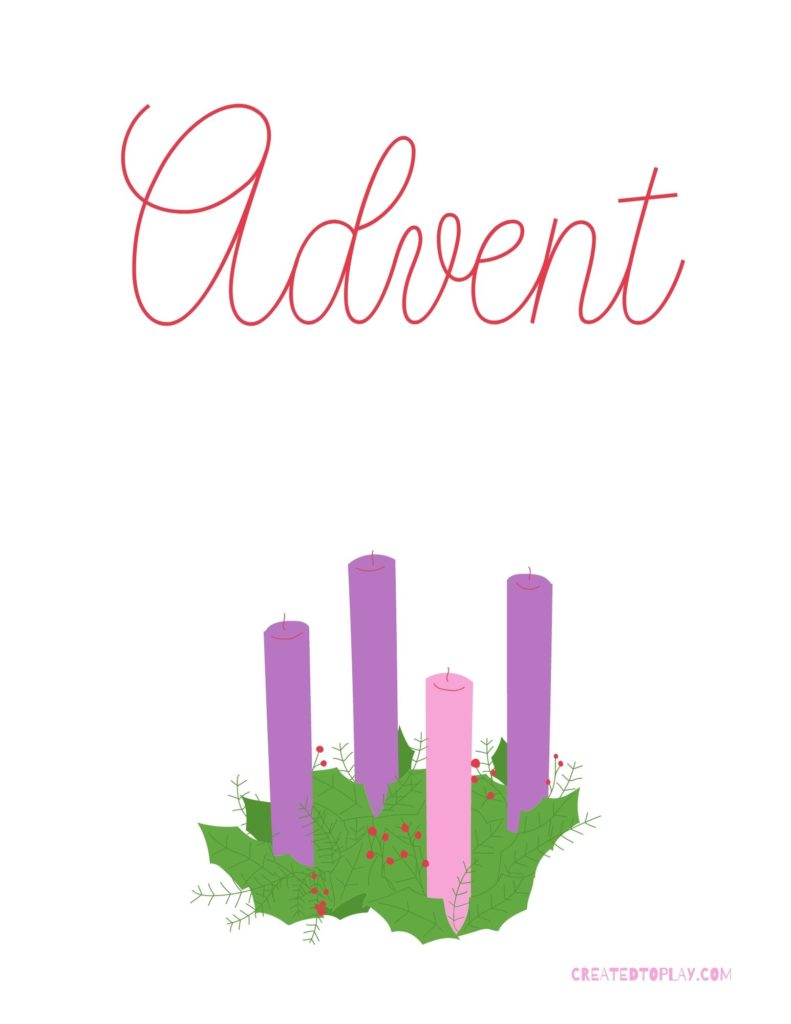 Advent Wreath Poster Pack – Created to Play Shop